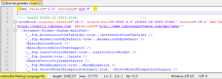 Getting all the Calculated Fields from a Tableau workbook? – Ana Milana